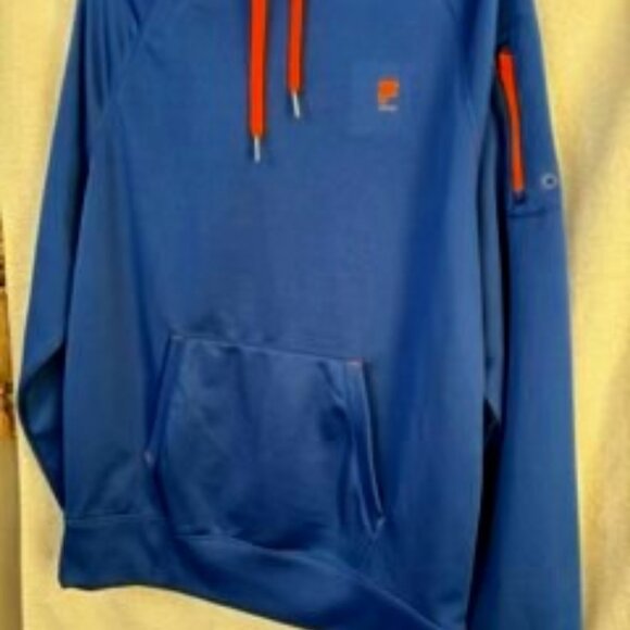 Fila | Jackets & Coats | Mens Fila Sport Royal Blue Hoodie Hoodie Lined ...